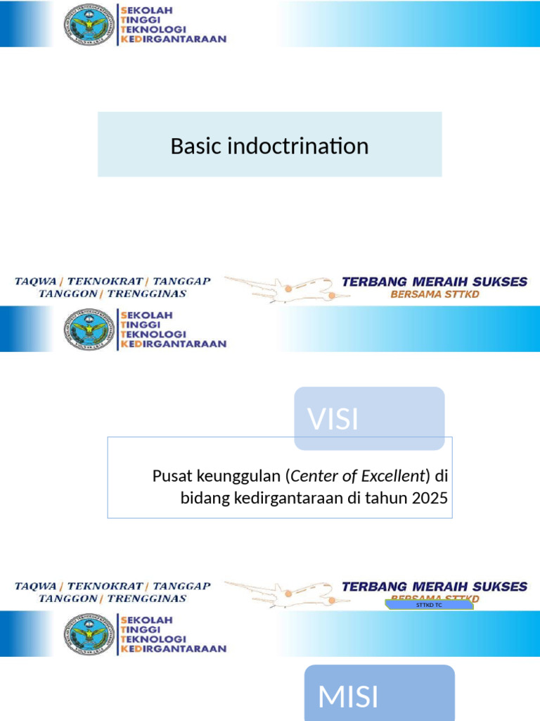 Basic Indoctrination Sesi 1 | PDF