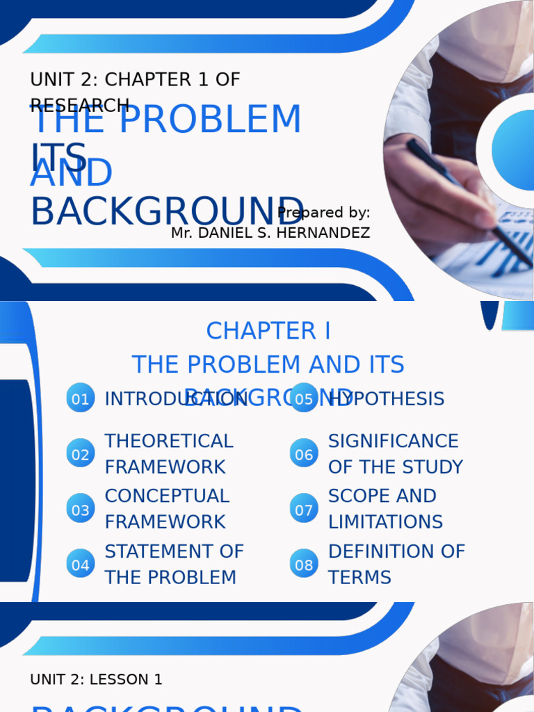 3is U2 Writing The Chapter 1 of Research | PDF