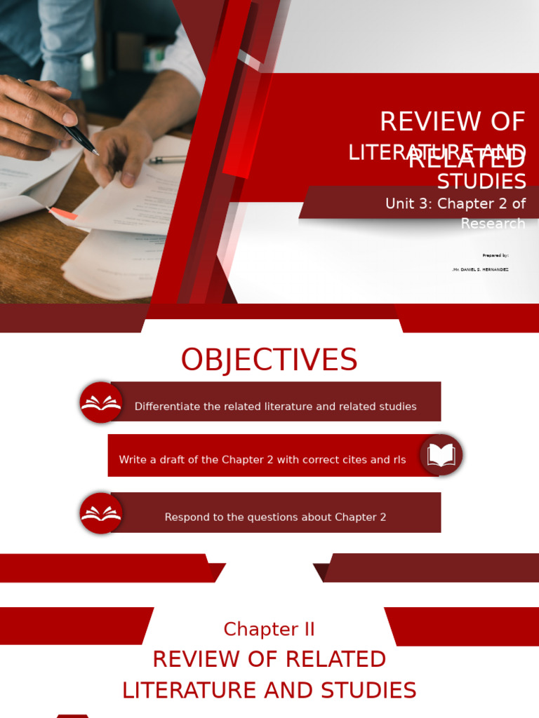 3is U3 Writing The Chapter 2 of Research | PDF | Citation | Social Science