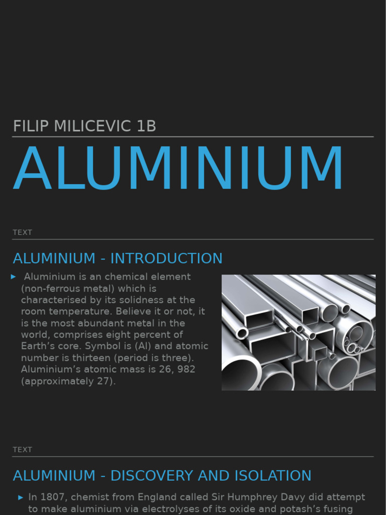 Aluminium | PDF