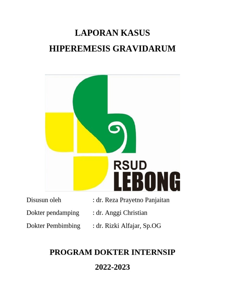 Laporan Kasus Internsip Heg | PDF