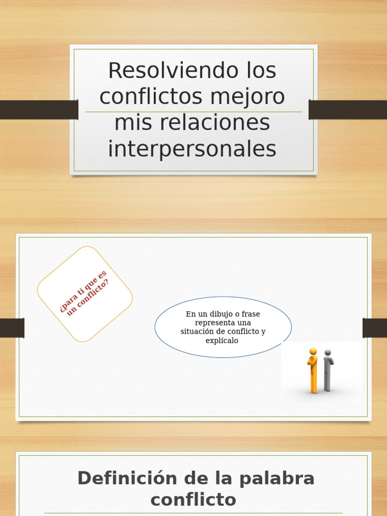 Resolucion de Conflictos | PDF