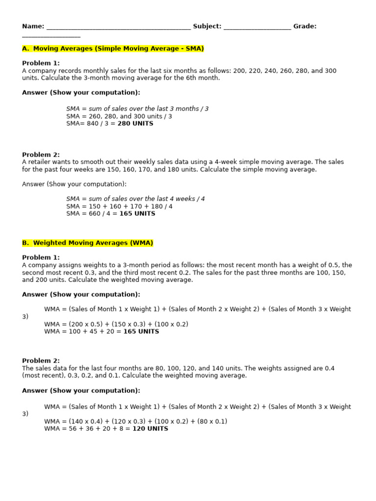 Activity Chapter 3 Problem Solving Pdf