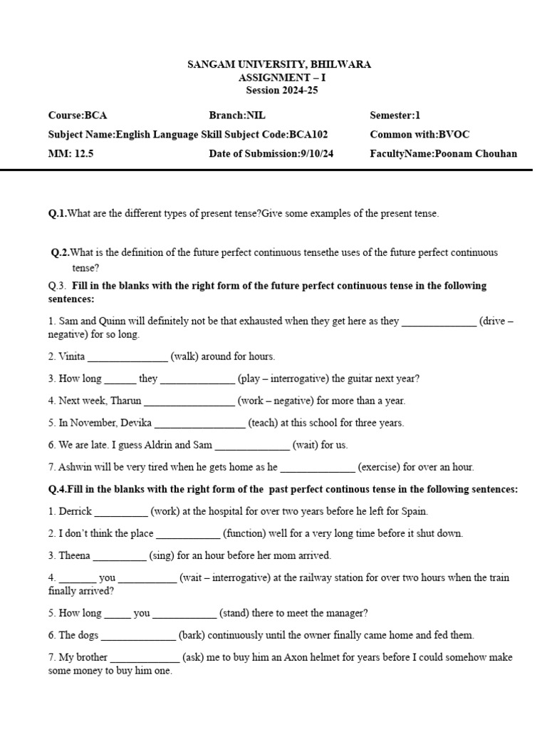 Assignment English | PDF