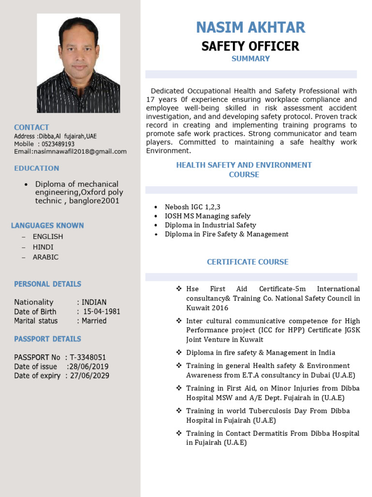 Nasim Akthar C.V Update | PDF