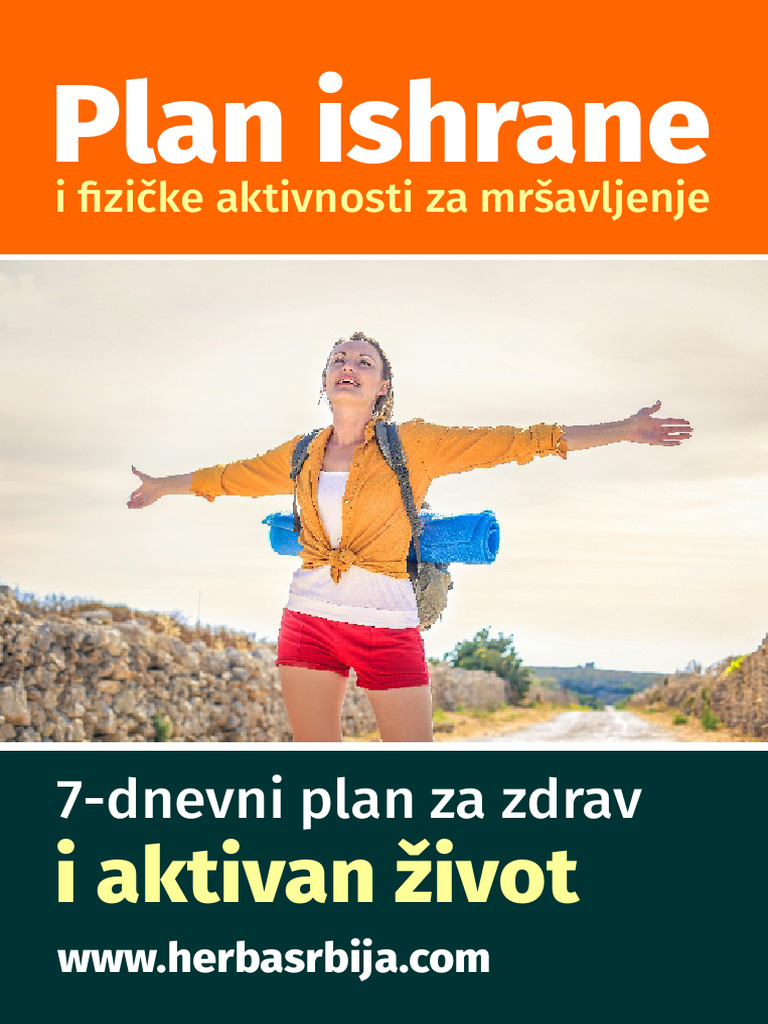Plan Ishrane I Fizicke Aktivnosti Za Mrsavljenje Eexngu | PDF