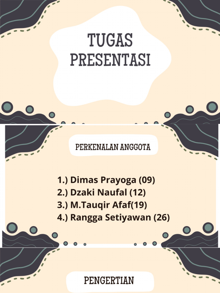 Abu Arang Dan Hijau Pola Abstrak Tugas Presentasi_20240808_082417_0000 | PDF