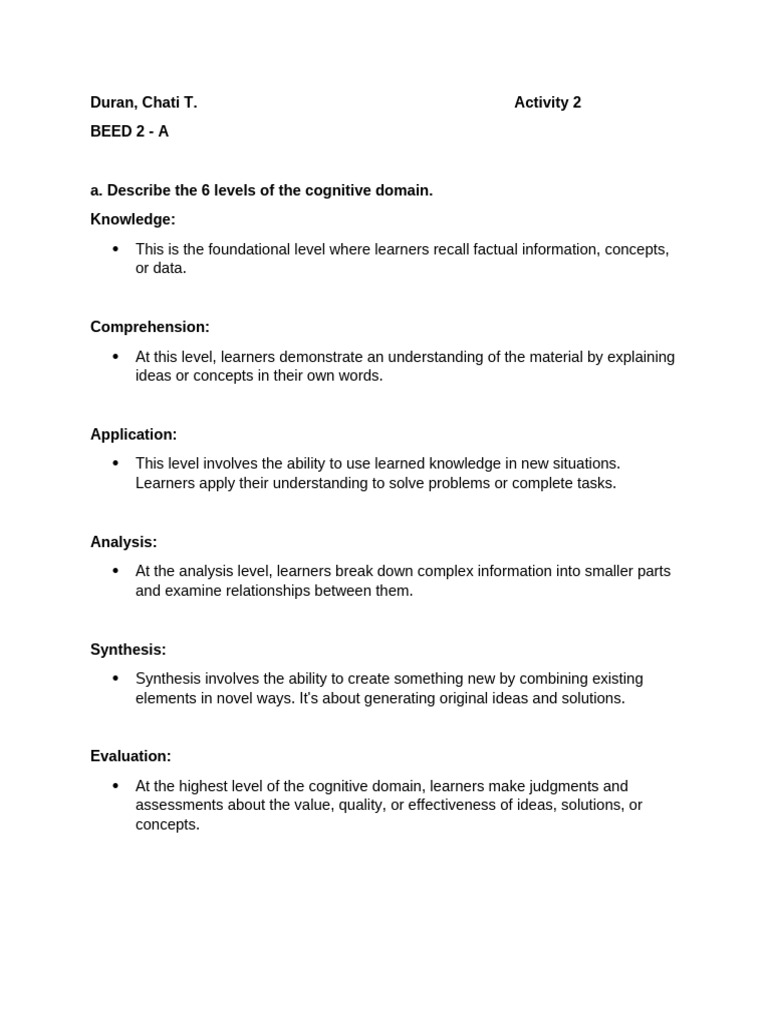 Duran Activity 2 | PDF