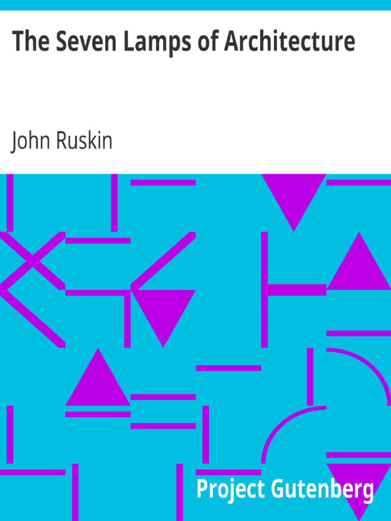 Seven Lamps of Architecture | PDF