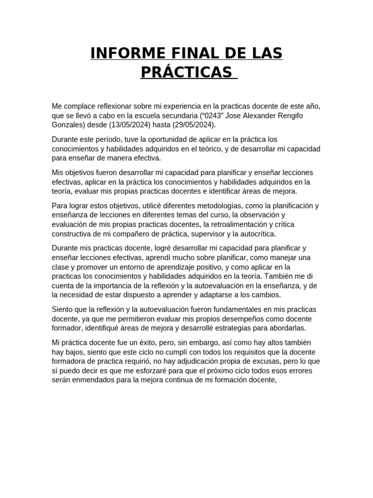 Informe Final.2 | PDF