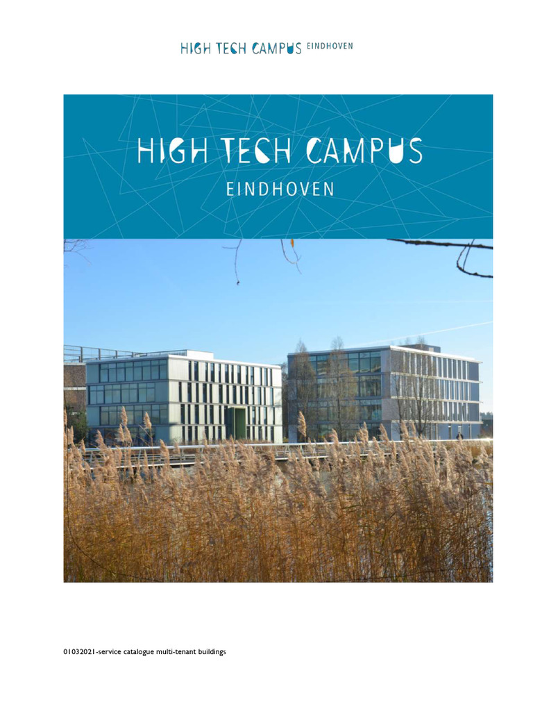 Hi̇gh Tech Campus Ei̇ndhoven | PDF