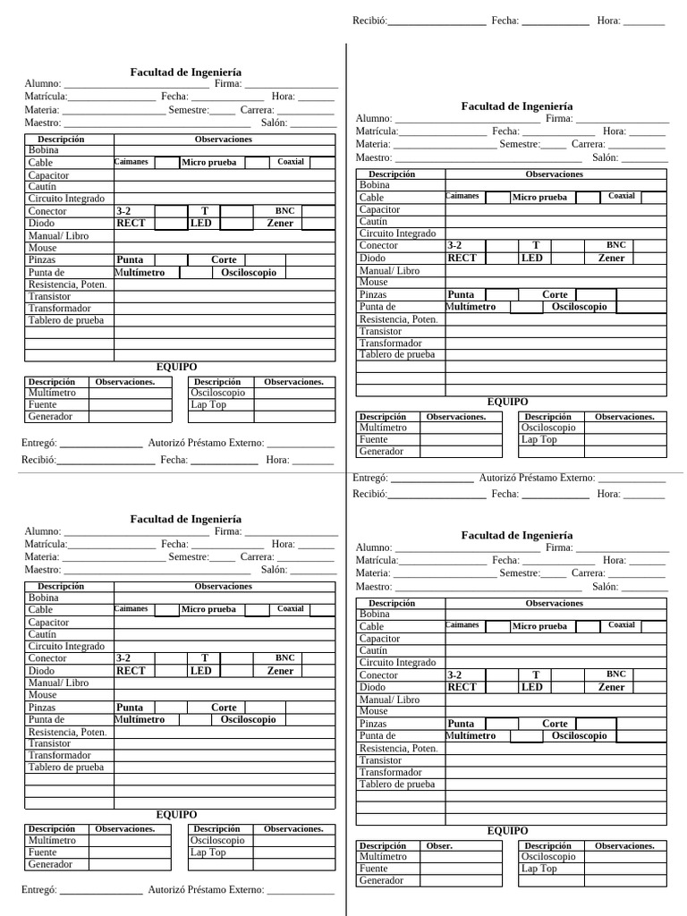 Vale de Almacen | PDF | Ingeniería Electrónica | Electromagnetismo