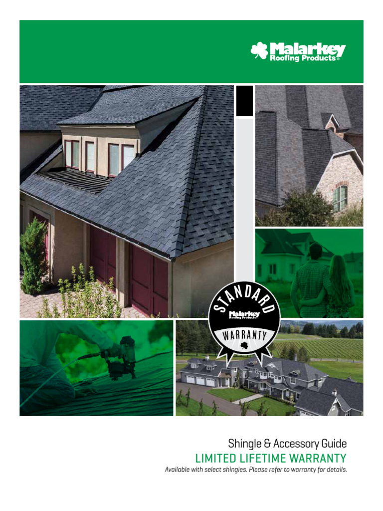Shingle Warranty Malarkey | PDF | Roof | Depreciation