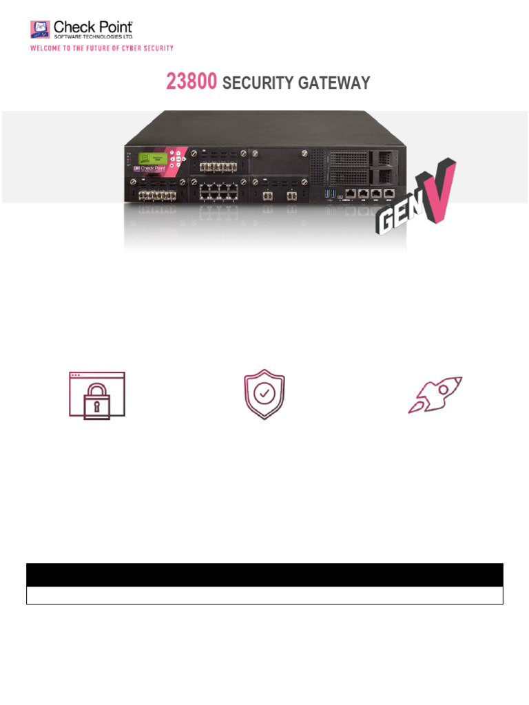 Appliance Datasheet | PDF