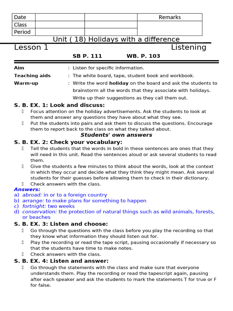 Unit 18 | PDF