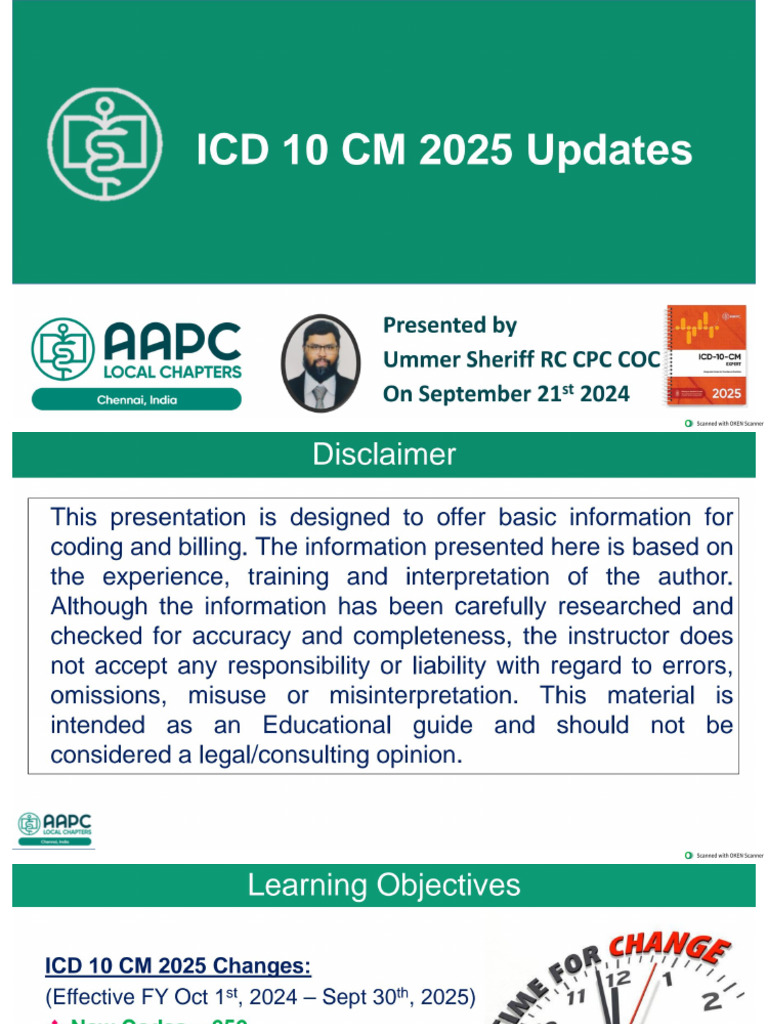 Icd 10 2025 Updates | PDF