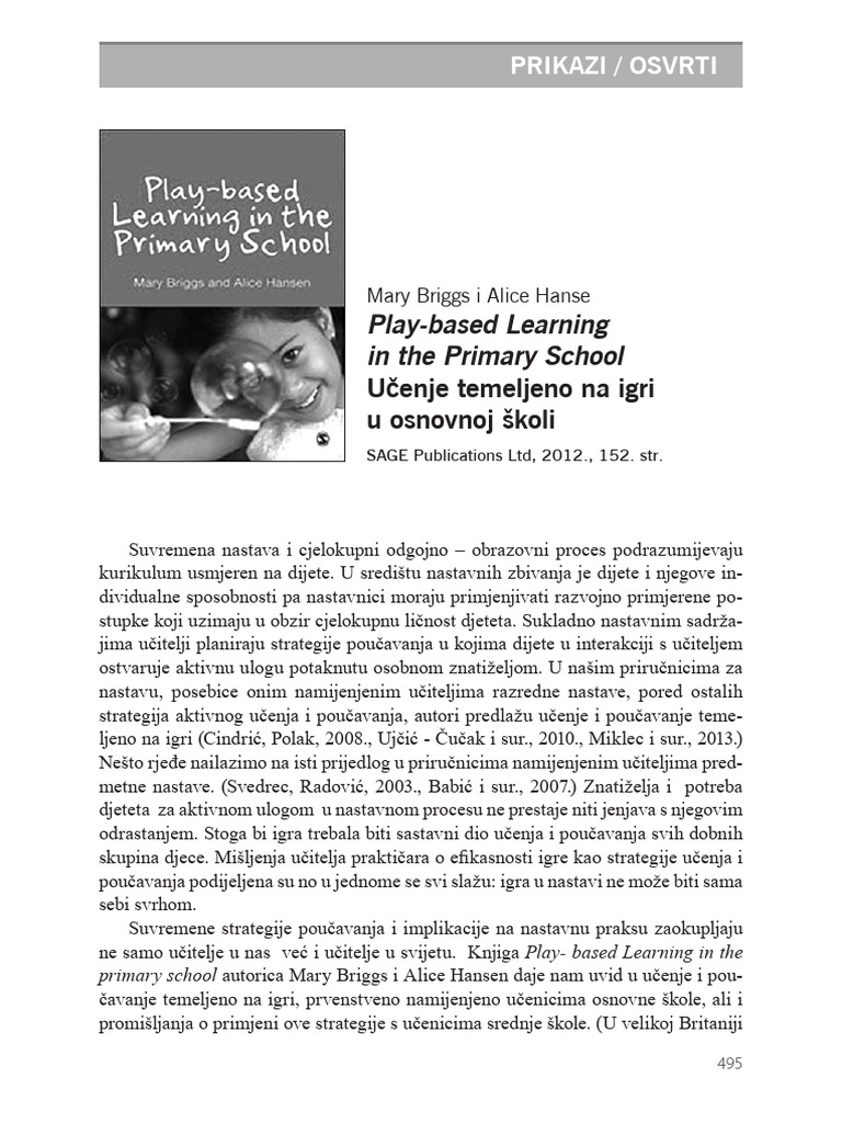 Igre U Nastavi | PDF