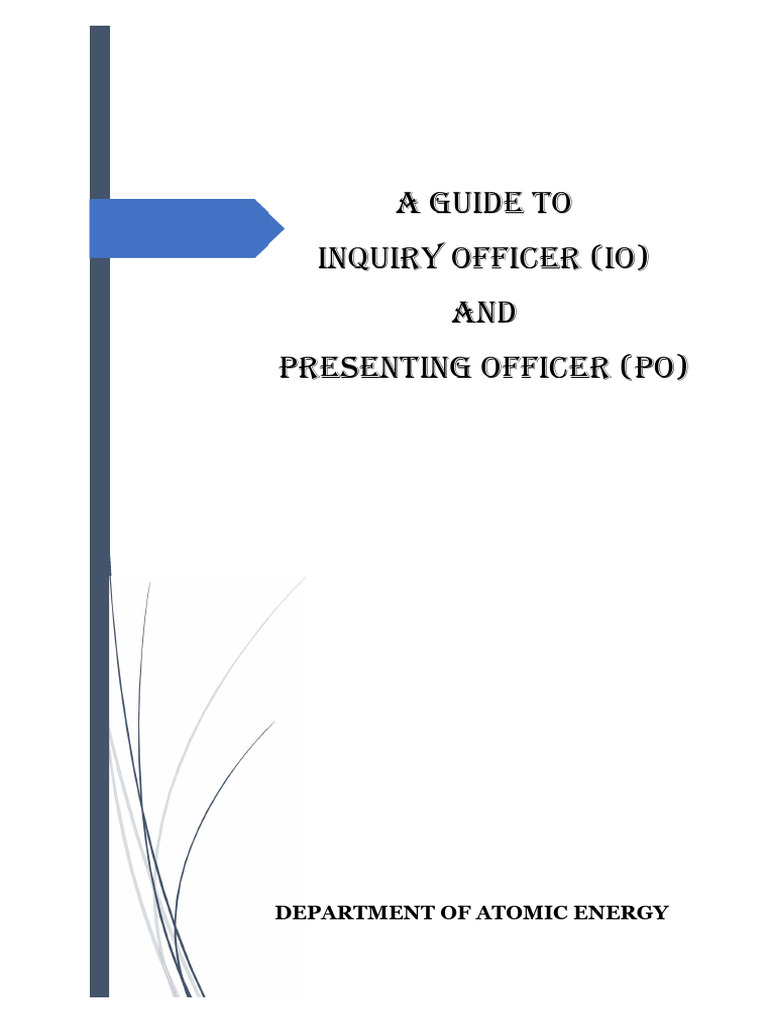 Presenting Officer | PDF