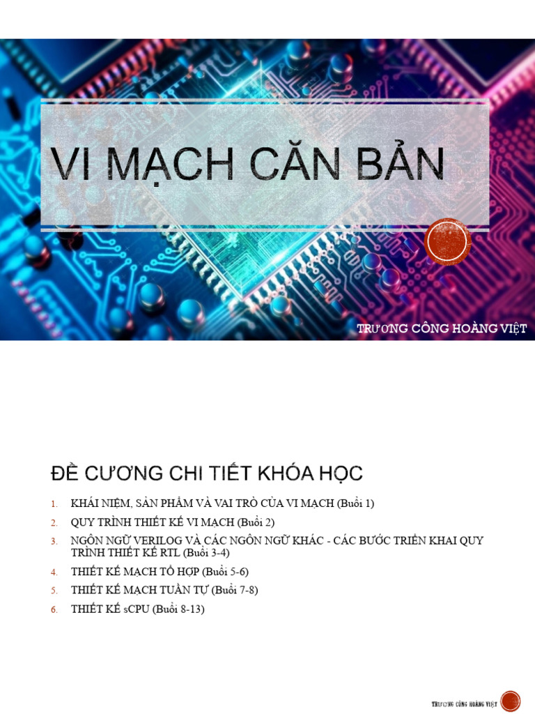 Vi Mach Can Ban 1 | PDF