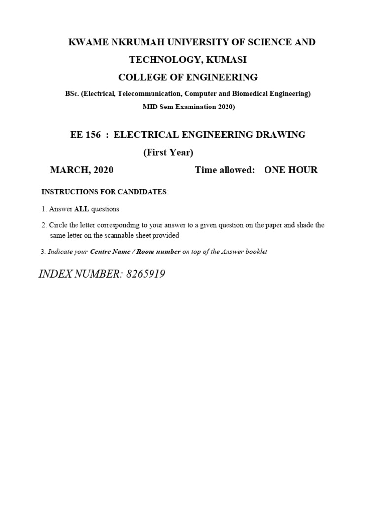 Electrical 20eng. Drawing PDF | PDF