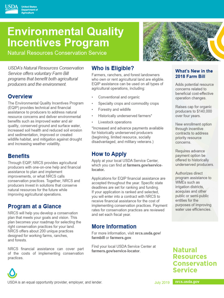 EQIP Fact Sheet | PDF