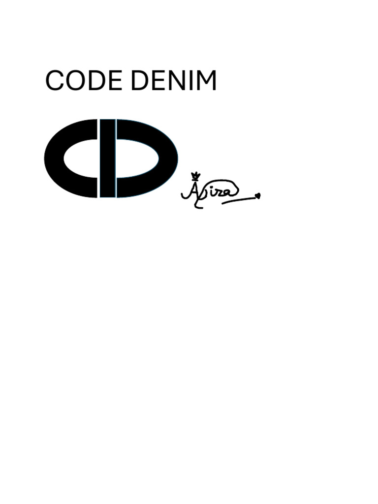 My Brand Code Denim | PDF