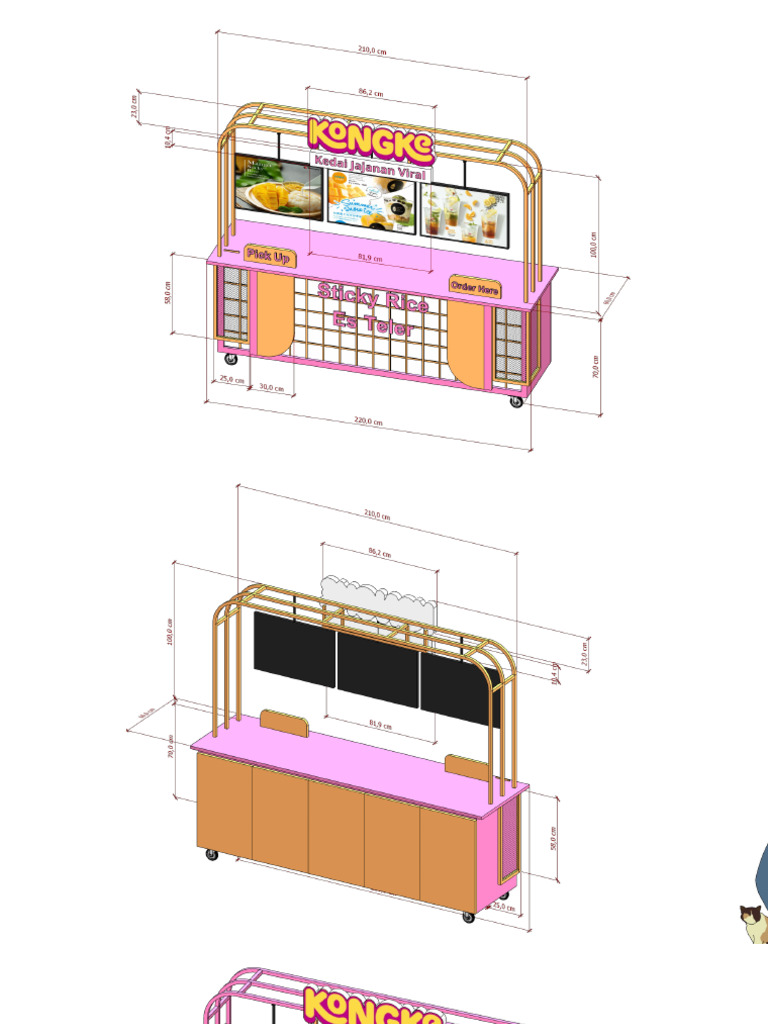 Ukuran Booth Kongke | PDF