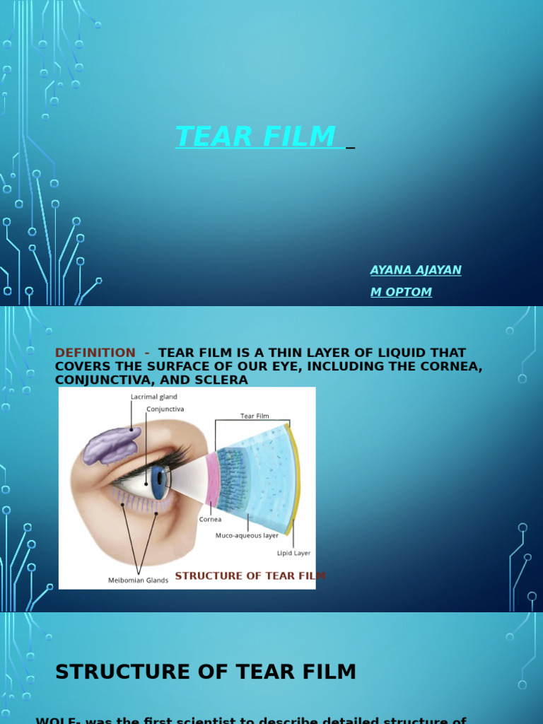Tear Film | PDF
