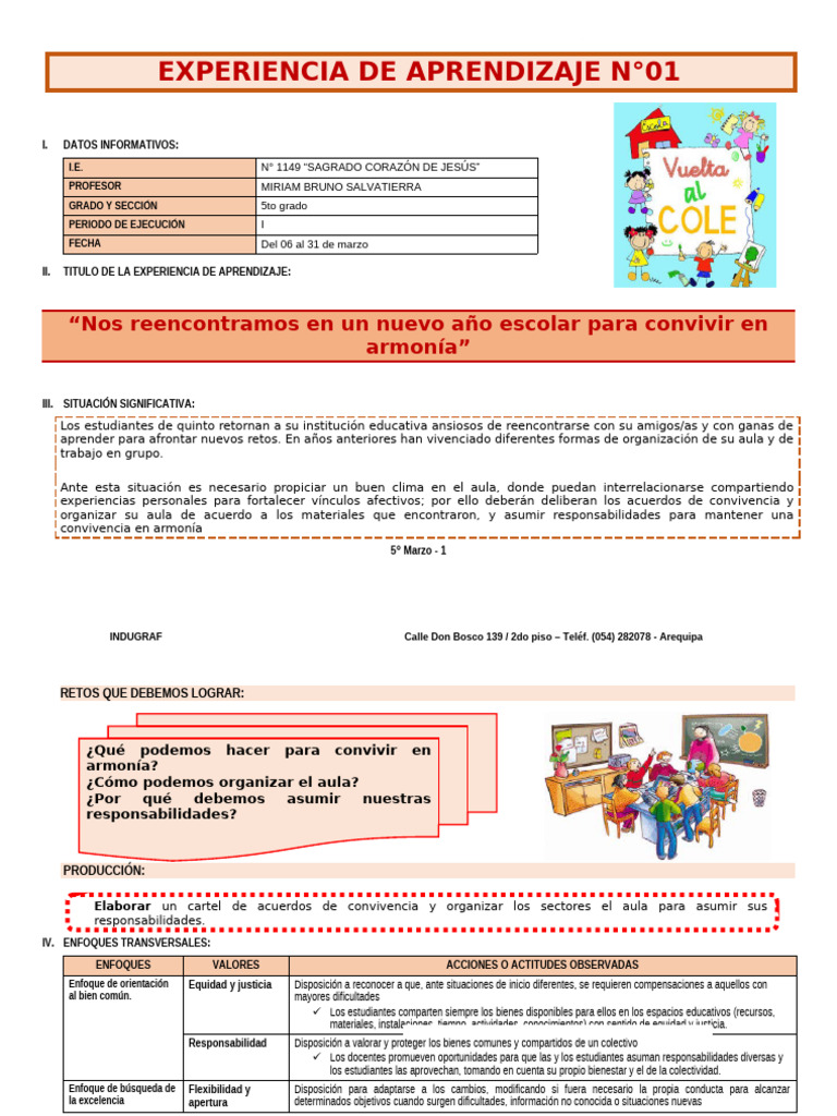 5°_GRADO_-_EXPERIENCIA_DE_APRENDIZAJE_N°01 (2) | PDF