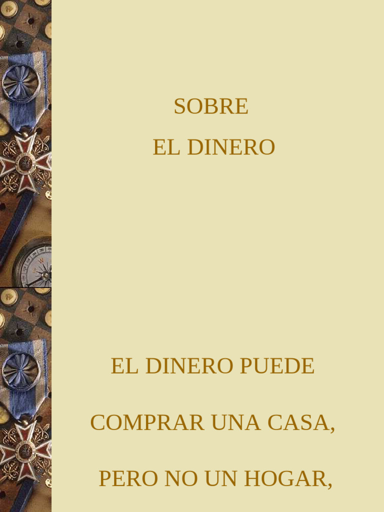 Dinero No Es Todo | PDF