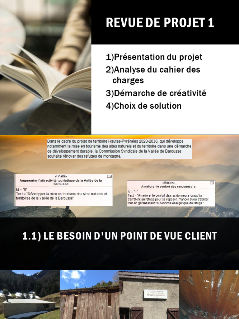 Revue de Projet 1 | PDF