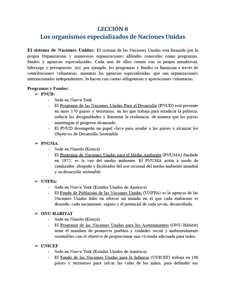 Lección 8 | PDF