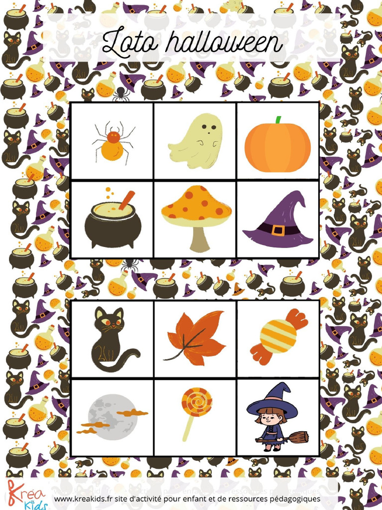 Loto Halloween Copie | PDF