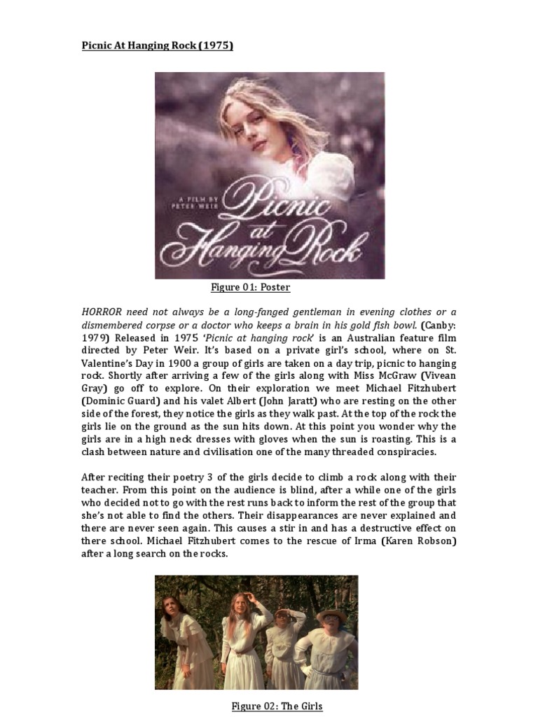 Picnic at Hanging Rock 1975 | PDF | Leisure