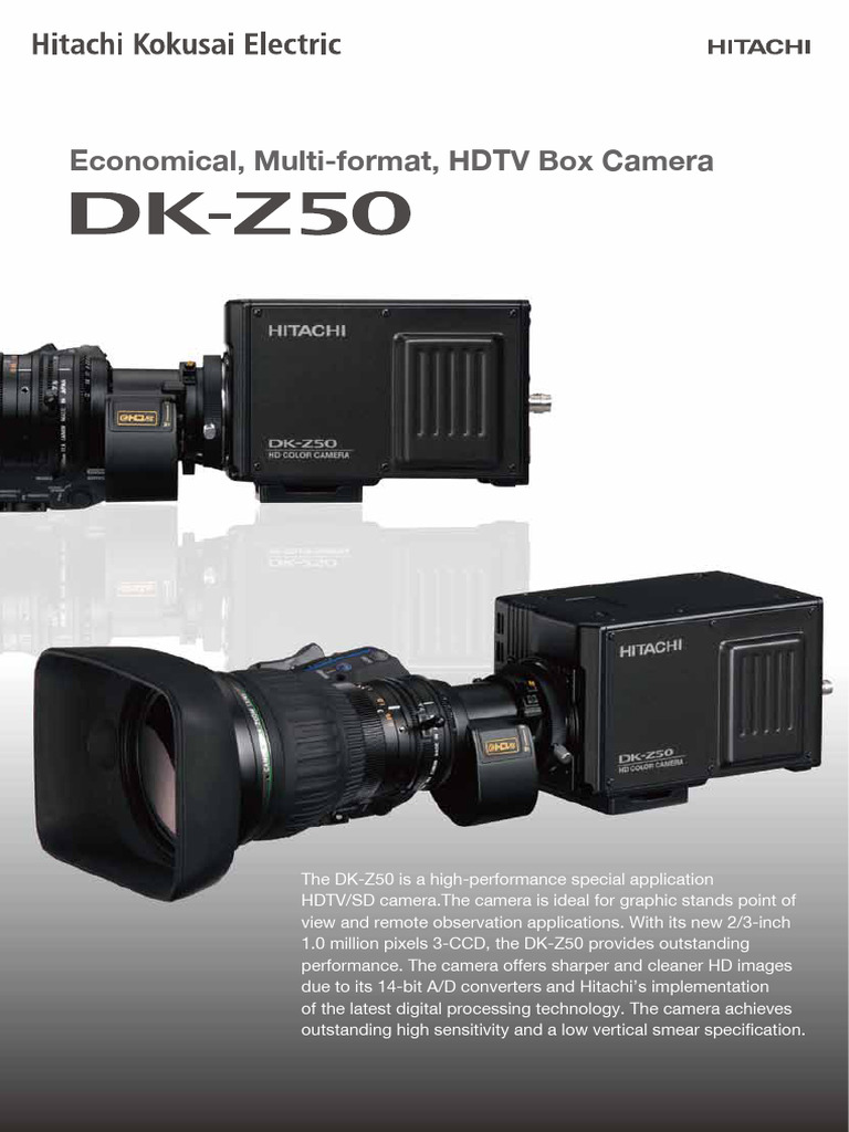 Economical, Multi-Format, HDTV Box Camera | PDF