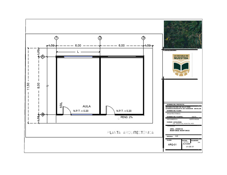 01.ARQUITECTONICO-ARQ-01 | PDF