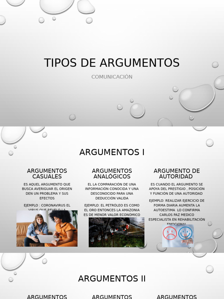 Tipos de Argumentos | PDF