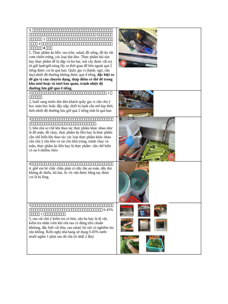 Đào Tạo Nhân Viên Về ATTP | PDF