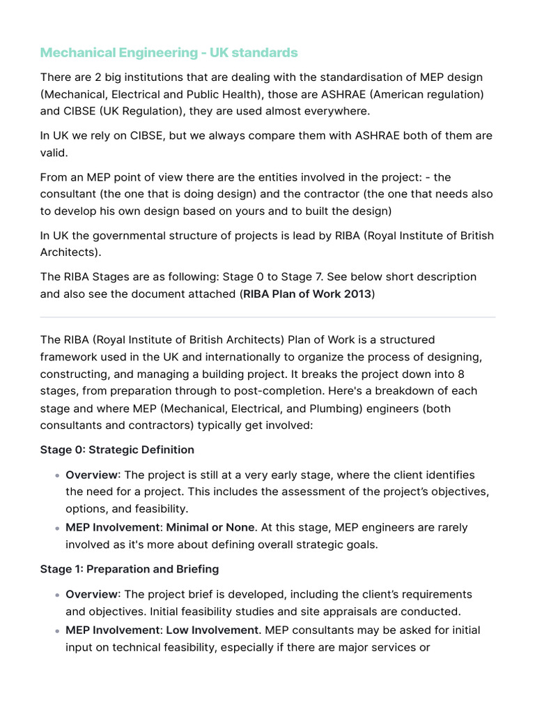 Mechanical Engineering - UK Standards | PDF
