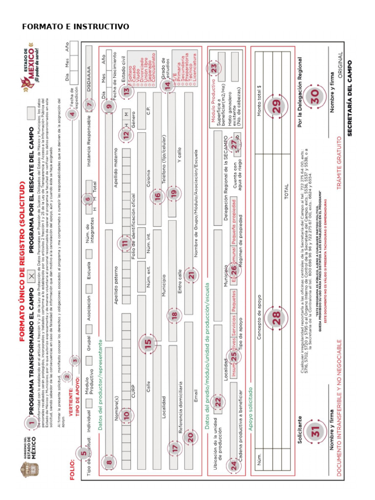 Formatos e Instructivos | PDF