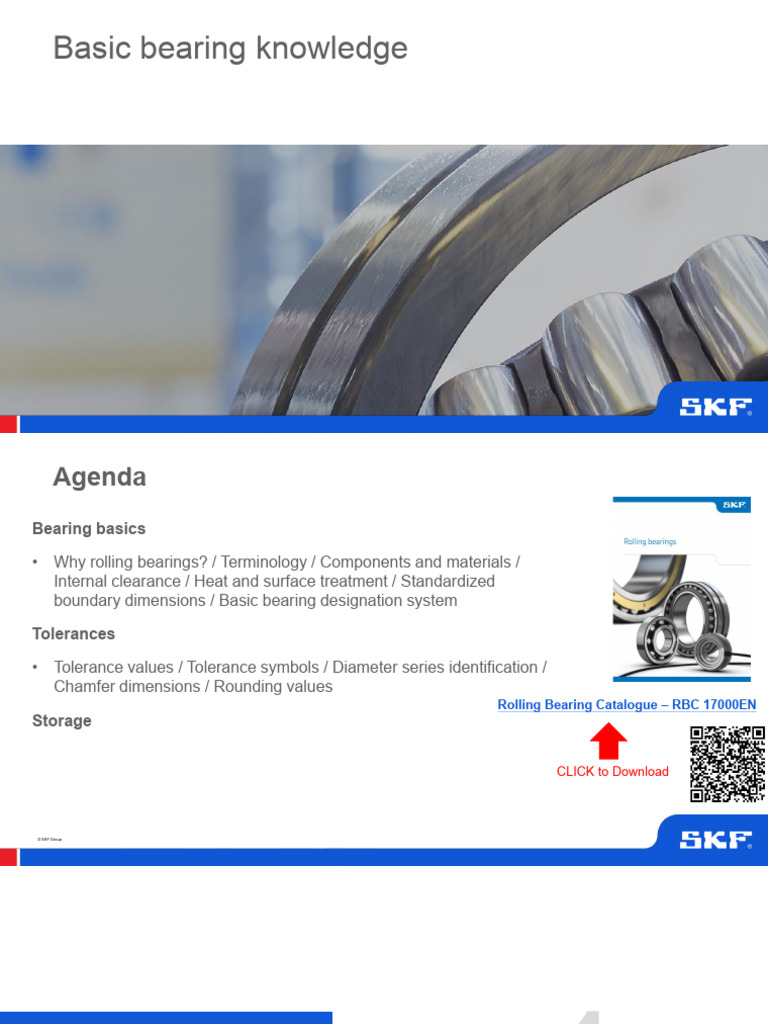 01 Basic Bearing Knowledge Rev1 | PDF