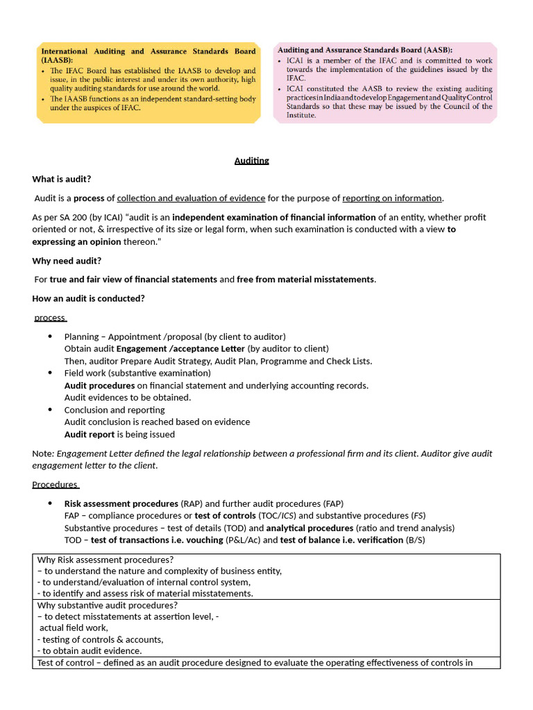 Auditing | PDF
