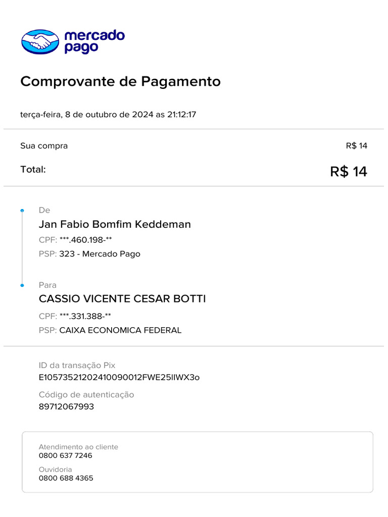 Comprovante 89712067993 | PDF