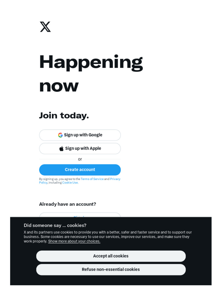 Sign Up for Twitter Account Now | PDF | Business