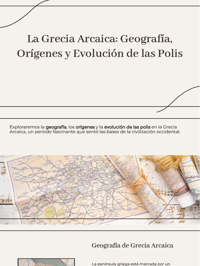 Slidesgo La Grecia Arcaica Geografia Origenes y Evolucion de Las Polis ...