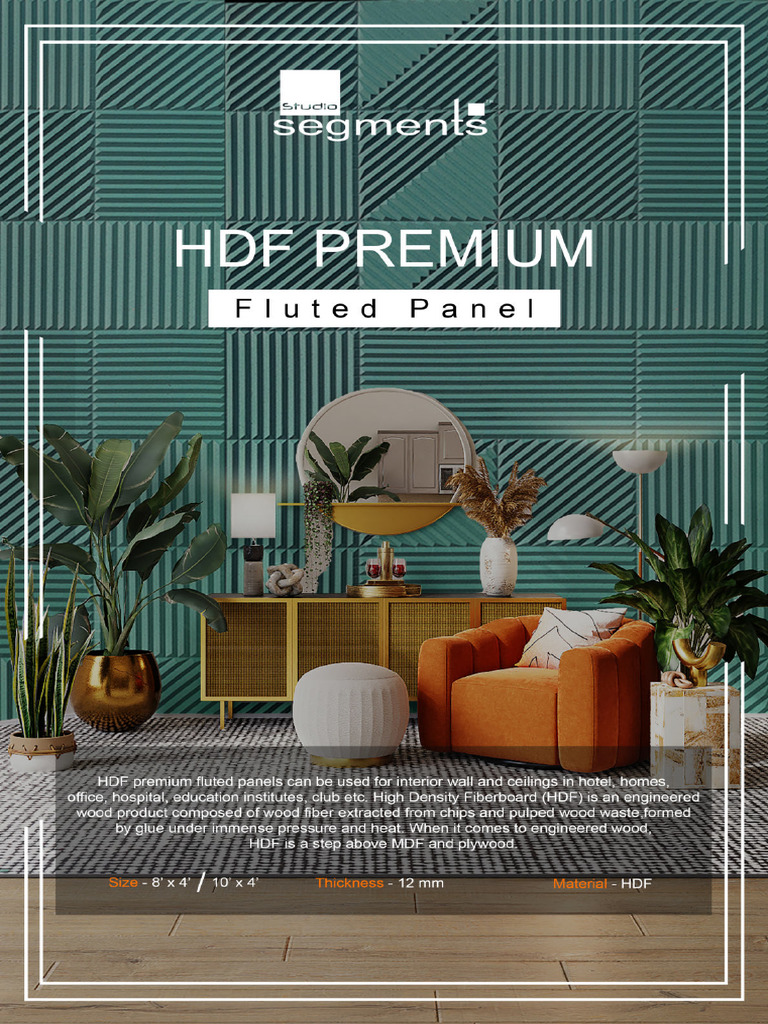 Segment HDF Fluted 12 MM | PDF