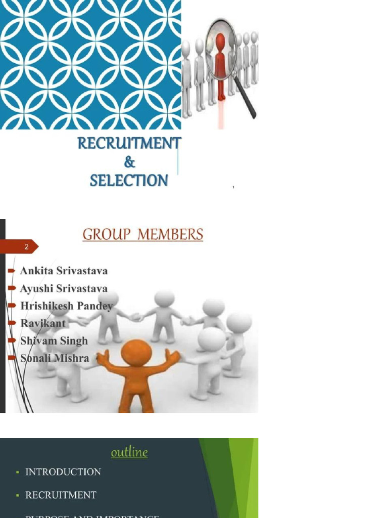 Recruitment and Selection (HRM 360) | PDF