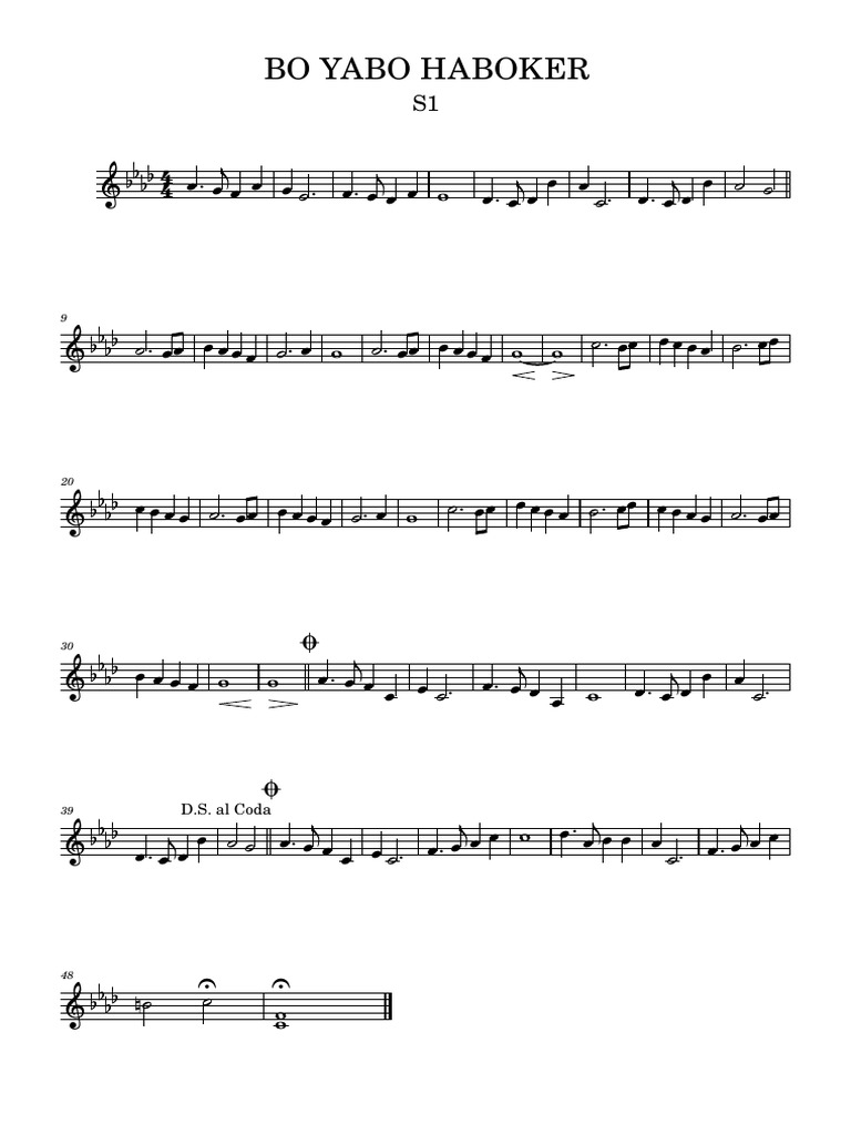 Bo - Yabo - Haboker S1 | PDF