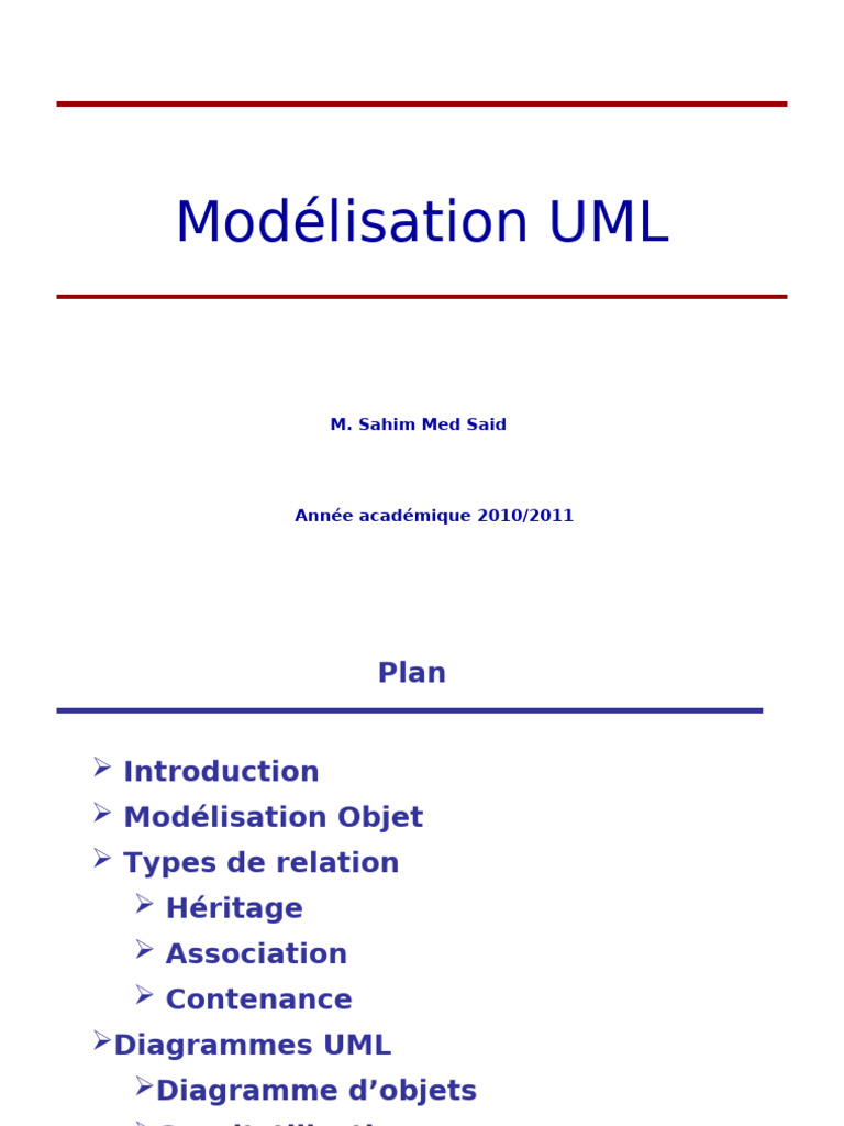 Cours UML | PDF