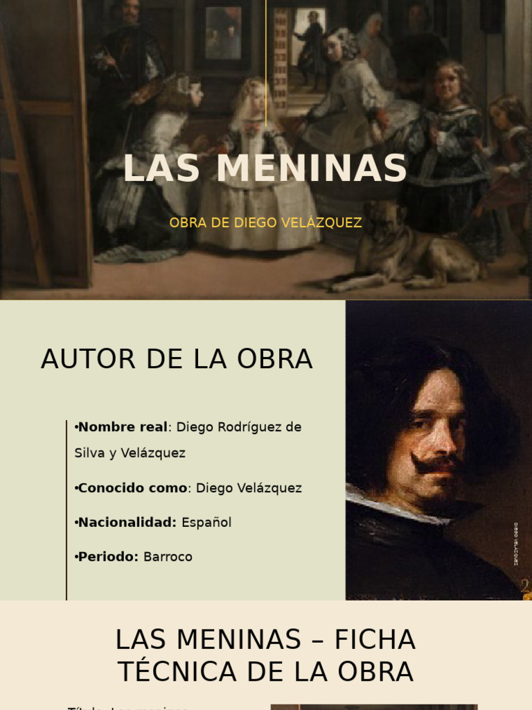 Las Meninas - Análisis y Comentario | PDF